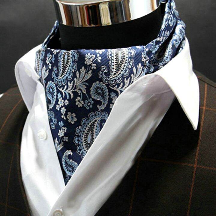 《LUOQI tie》เนคไทผ้าไหมผ้าปูทางการสำหรับผู้ชาย,วินเทจลายจุดแต่งงานสไตล์อังกฤษด้วยตัวเองผ้า ...