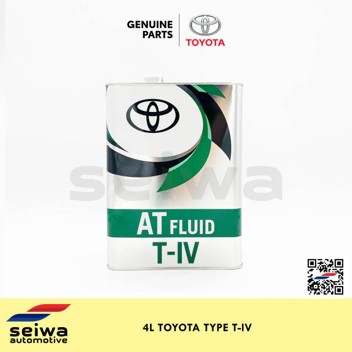 [4L] Toyota ATF Type T-IV (Automatic Transmission Fluid) - Toyota ...