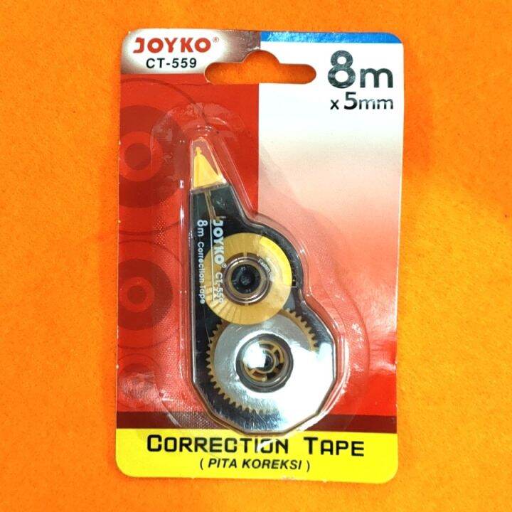 Tipex / Correction Tape Joyko CT 559 Jenis: Tipex kertas Ukuran: 5mm ...
