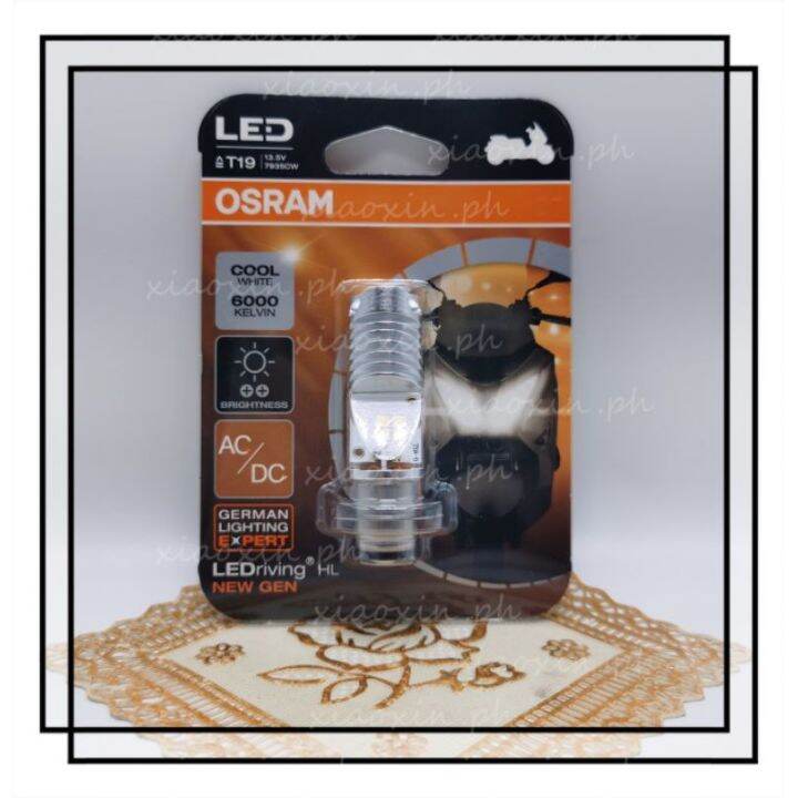 OSRAM COOL WHITE LED T19 HEADLIGHT BULB - NEW GEN.for battery operated ...