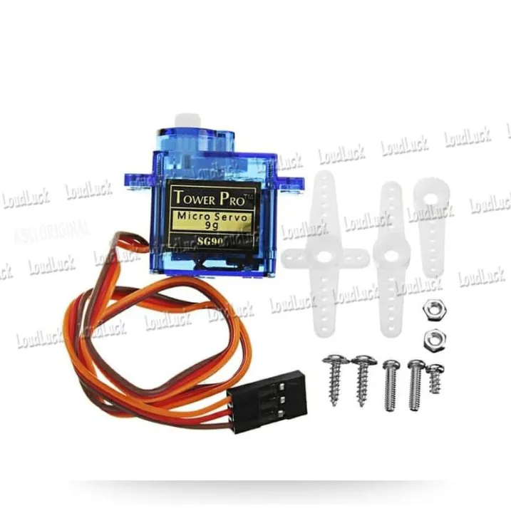 Tower Pro SG90 9g Mini Micro Servo Motor RC Arduino FPV DC Mikro Serpo Serfo aktuator putar ...