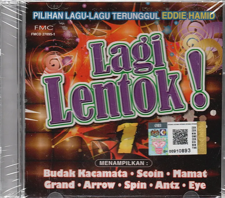 CD Pilihan Lagu-Lagu Terunggul Eddie Hamid : Lagi Lentok! Vol.1 & 2 ...