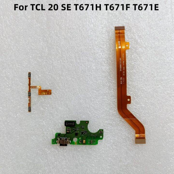 For TCL 20 SE T671H T671F T671E USB Plug Charge Board TCL 20 SE USB ...