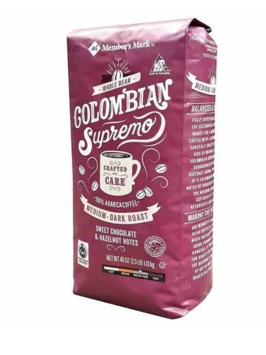 Members Mark Columbian Whole Bean Coffee 40oz | Lazada PH
