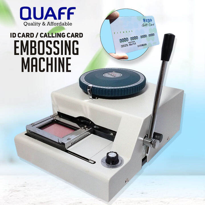 【Print Digital】 EMBOSSING MACHINE (for letters/numbers/symbols) | Lazada PH