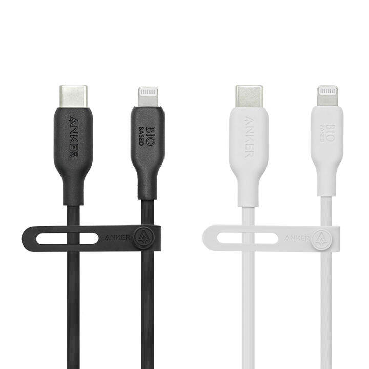 Anker 541 USB-C to Lightning Cable Bio-Based 0.9m Supports up to 30W ...