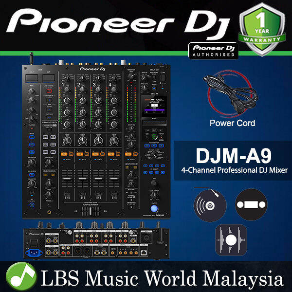 Pioneer DJ DJM-A9 4 Channel Professional DJ Mixer with Bluetooth (DJMA9 DJM A9) | Lazada