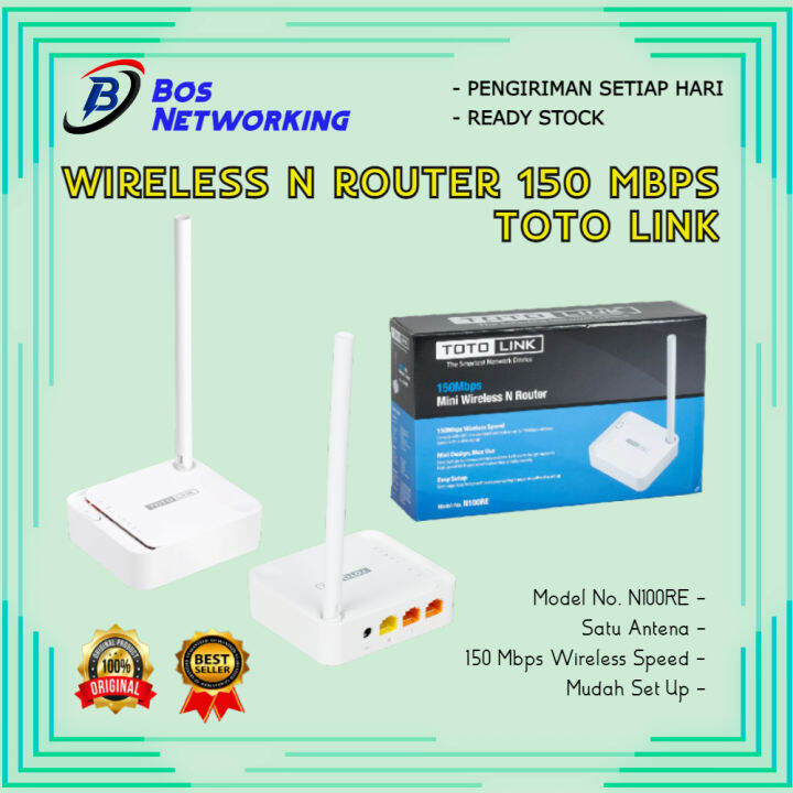 TOTOLINK N100RE Wireless N Router 150 Mbps | Lazada Indonesia