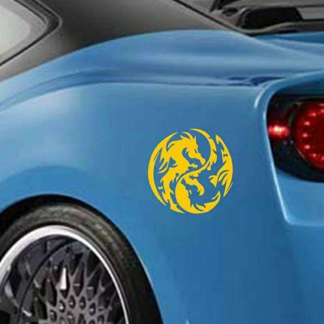 Sticker HotMeiNi Mobil Sticker Misterius Kuno Tribal Naga | Lazada ...