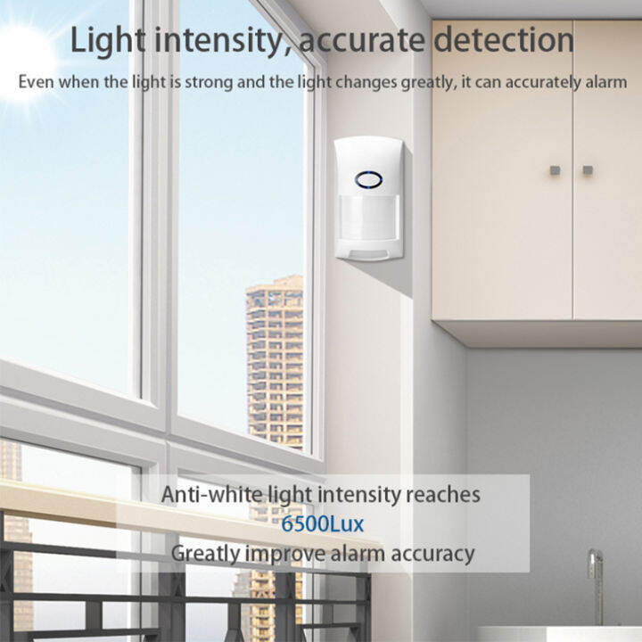 Smart Wireless Pet Infrared Automatic Detector Family Door And Window Wall Concealed Anti-theft ...