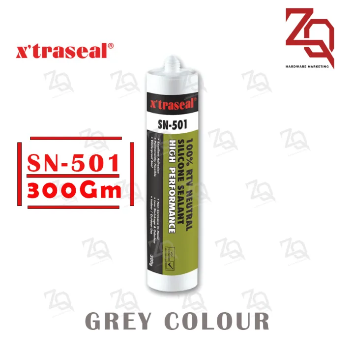 X'traseal SN-501 100% RTV Neutral Silicone Sealant High Performance Color 'Grey' ( Ready Stock ...