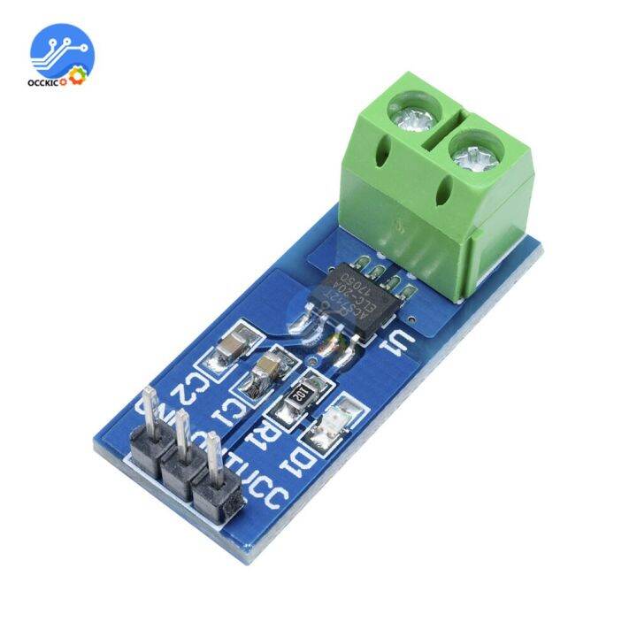 5A 20A 30A Range Current Sensor Module ACS712 ACS712T Hall Effect ...