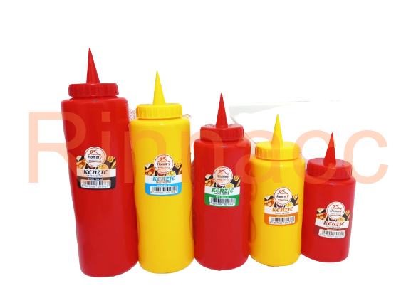 Botol Kecap Saus 300 400 500 600 700 ML / Tempat Saos Mayo Kenzie Hommy ...