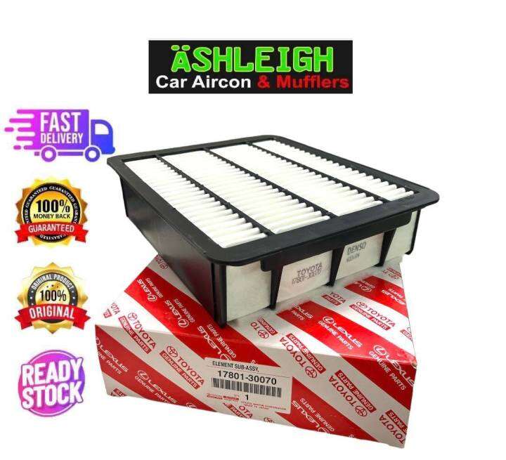Toyota HiAce Air Filter 2013-2018 2.5L 2KD 17801-30070 Quality Parts ...