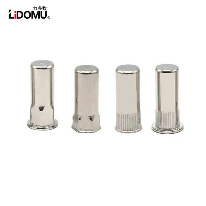 20Pcs Stainless Steel Blind Rivet Nut End Closed Small Countersunk Rivet Nuts Threaded Insert ...