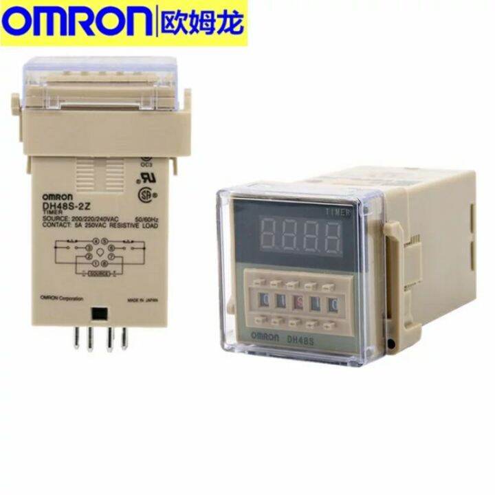 omron DH48S-2Z +ซ็อกเก็ต Digital Timer Delay Relay เครื่องจับเวลาจอแสดง ...