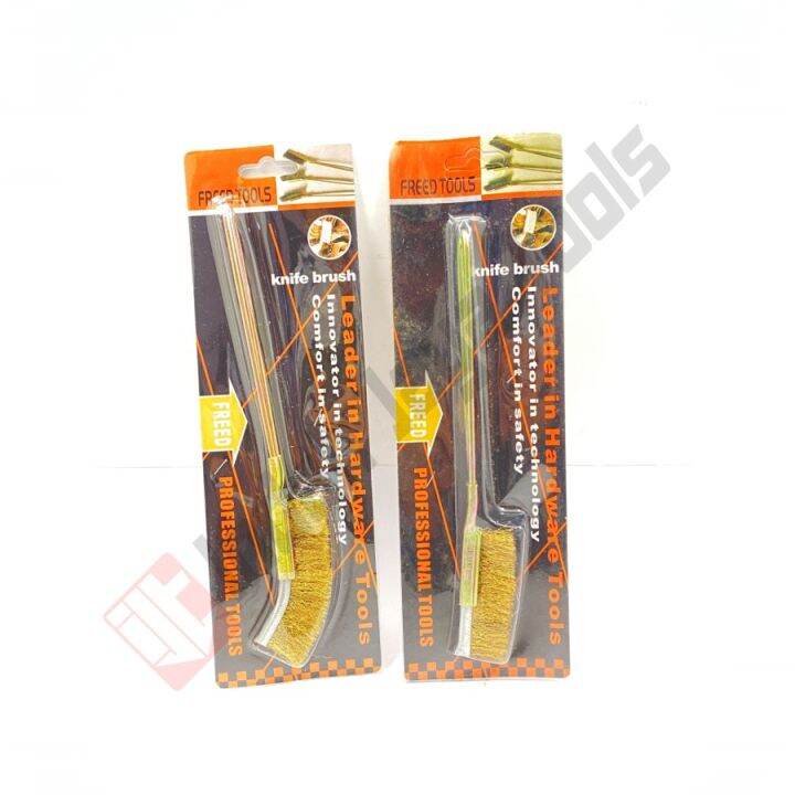 FREED TOOLS MODEL GAGANG Sikat Kawat Kuningan Besi Lurus Bengkok ...