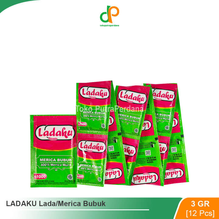 LADAKU Merica Bubuk 3gr (12 Pcs) | Lazada Indonesia