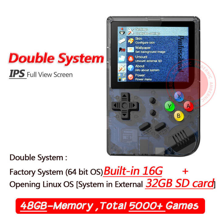 Anbernic Rg300 Retro Game Double System Linux Retro Video Game Console