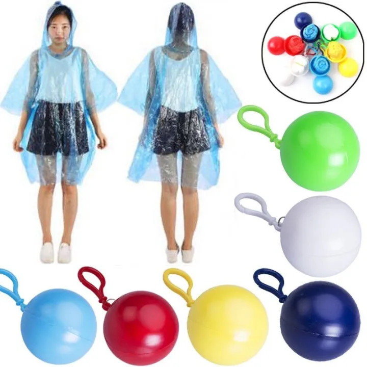 NF Random Color Portable Raincoat Keychain Balls | Lazada PH