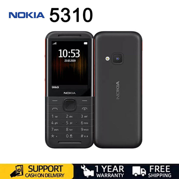 Original Nokia 5310 Dual-sim 2.4”Display keypad phone Feature phone ...