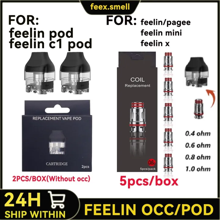 [24H]Feelin OCC/Feelin x Occ/Pagee Occ Coils feelin Pod Cartridge ...