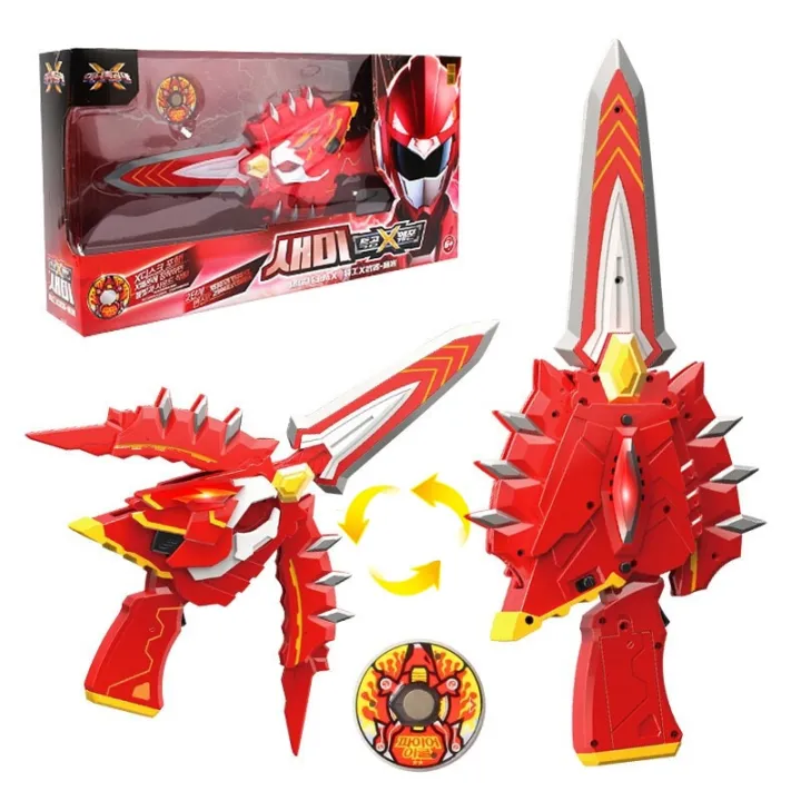 Two Mode Mini Force Transformation Sword Toys With Sound And Light ...