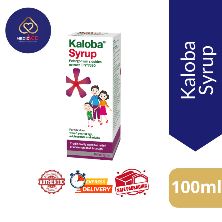 [NEW PACKAGING] Kaloba Syrup 100ml (Exp: 02/2025) | Lazada