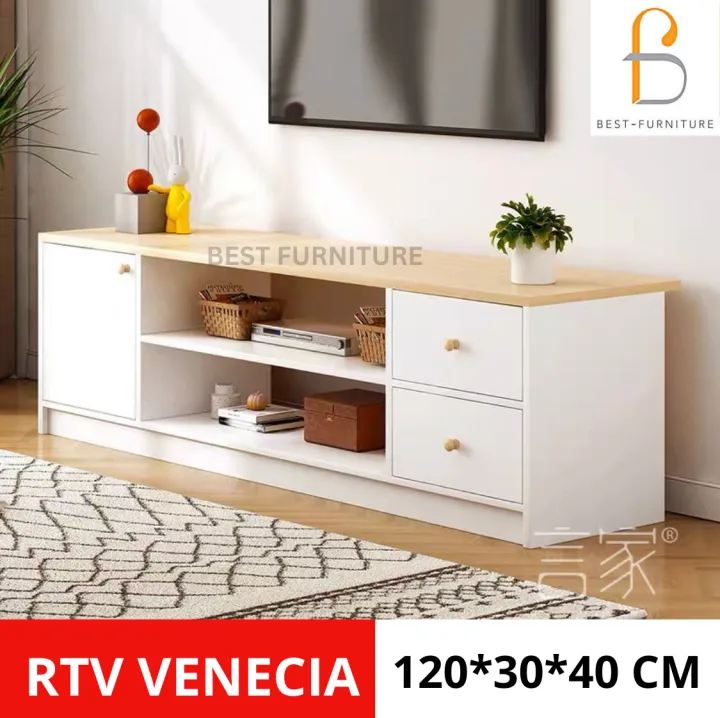 Best RTV Venecia 120 / RTV MINI Rak TV Buffet TV cabinet Minimalis ...