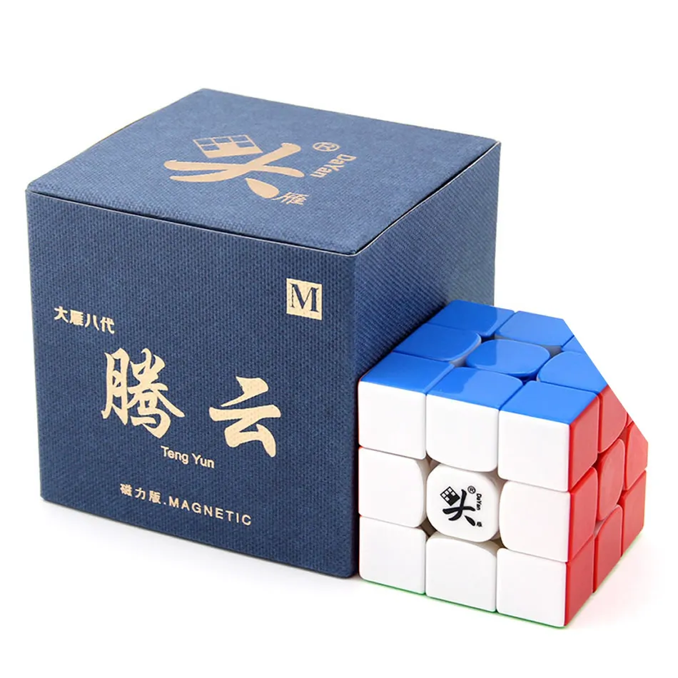 DaYan TengYun M Magnetic 3x3x3 Stickerless Speed Cube, 42% OFF