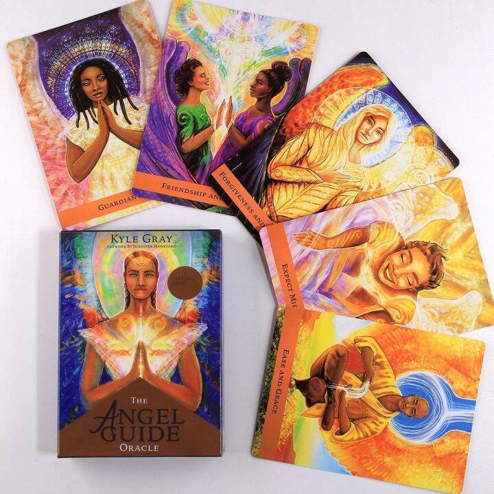 The Angel Guide Oracle: A 44-Card Deck Powerful Messages of Divine ...