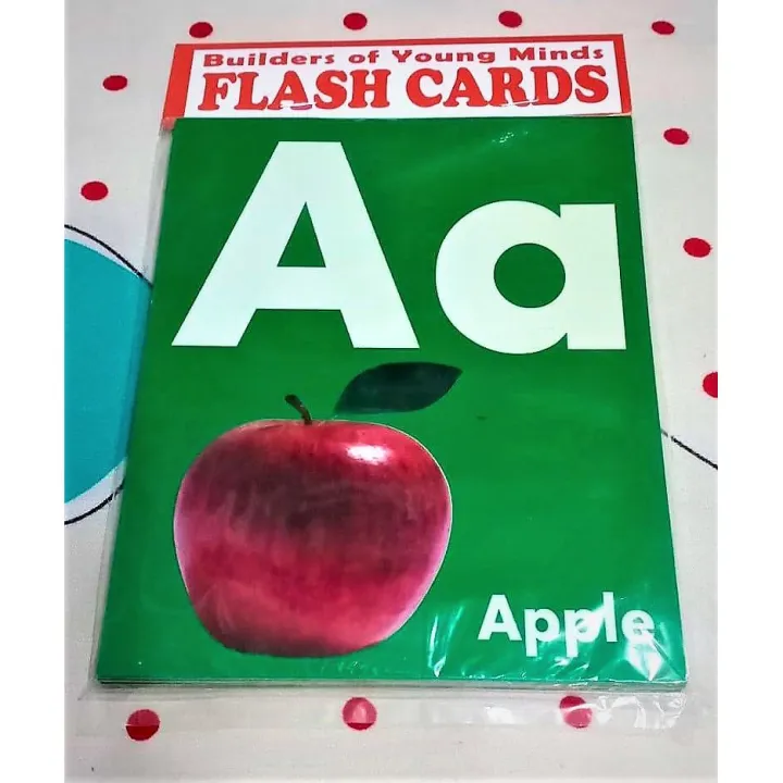 0l&Big Flash Cards Alphabet Educational 5 1/2 X 7 Inches Alphabet Wall ...