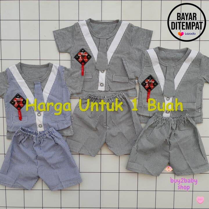 Promo Setelan rompi anak cowo model V garis kecil dasi panjang untuk ...