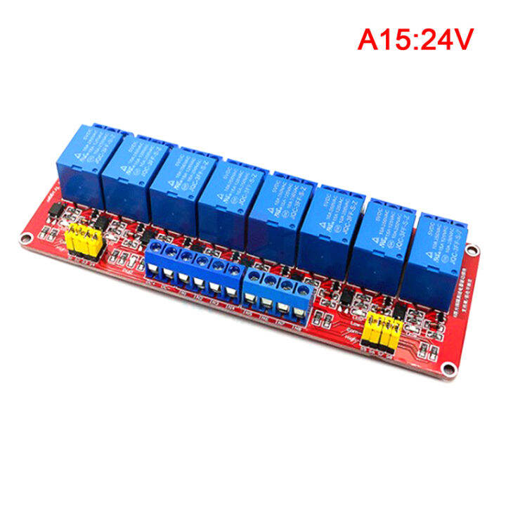 1 2 4 8 Channel 5V 12V Relay Module Board Shield with Optocoupler ...