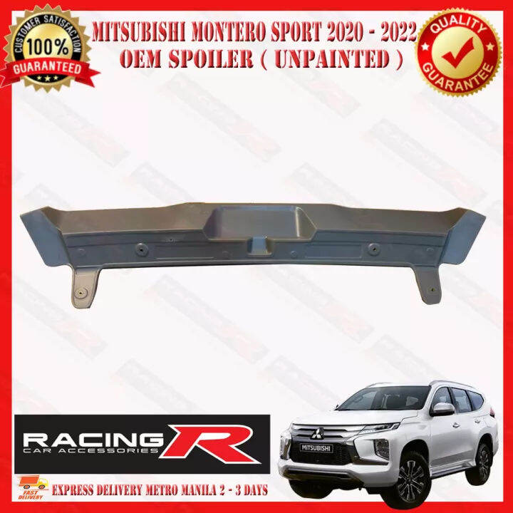 Mitsubishi Montero Sport 2020 to 2024 OEM Spoiler without Brake Light ...