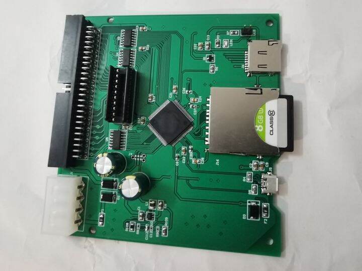 SD card replaces old SCSI50-pin hard disk circuit board SCSI hard disk ...