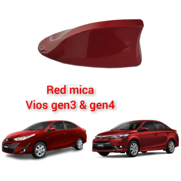 Quality 2013-2021 Toyota Vios Gen3 and Gen4 RED MICA Metallic Universal ...