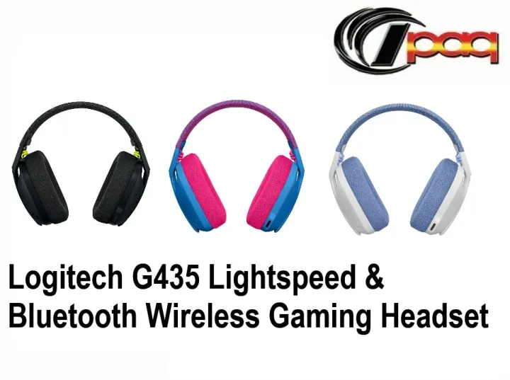 LOGITECH G435 LIGHTSPEED & BLUETOOTH WIRELESS GAMING HEADSET | Lazada