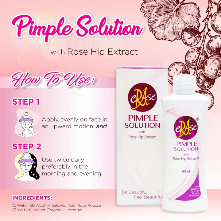 ERASE PIMPLE SOLUTION | Lazada PH