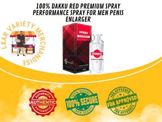 100% Dakku Red premium Spray Performance Spray For Men penis enlarger penis gel SHOP & ORDER ...