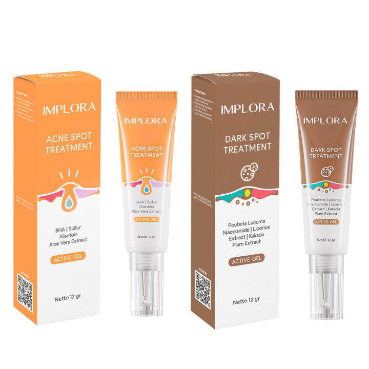 Implora Active Gel Treatment Series | Lazada Indonesia