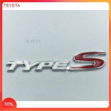 Upgrade NEW 3D Type S Car Logo Honda Fit Jazz Jade City Car Stickers ...