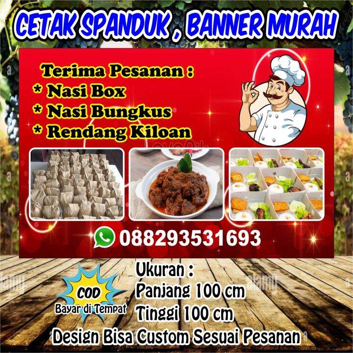 SPANDUK SEMBAKO I SPANDUK BANNER TOKO | Lazada Indonesia