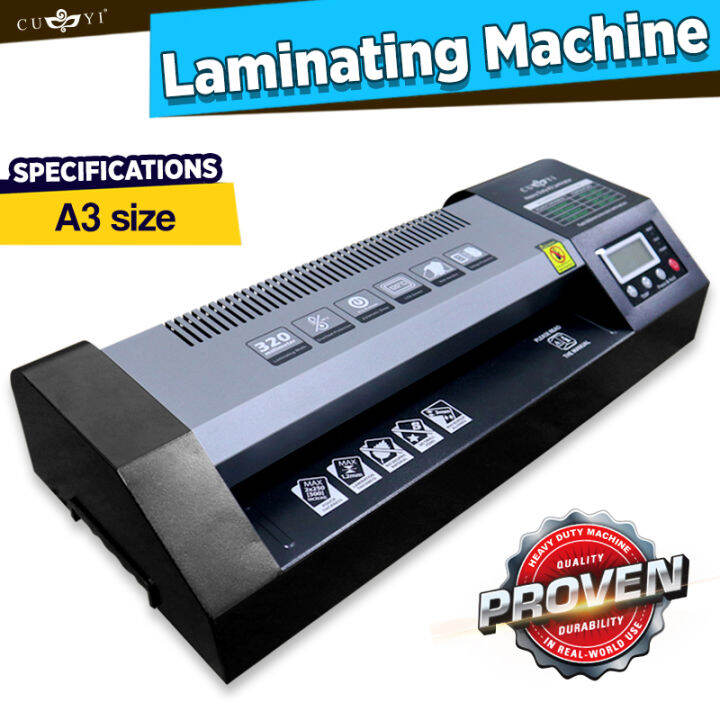 【digiprints Ph】 Cuyi A4 A3 Size Laminator Hot Cold Reverse