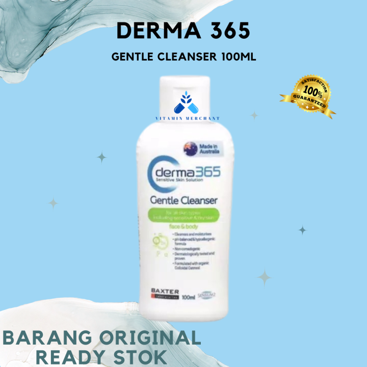 DERMA 365 GENTLE CLEANSER 100ML | Lazada Indonesia