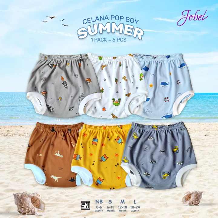 Jobel Celana Pop Boy Summer Edition (0 sd 24 bulan) | Lazada Indonesia