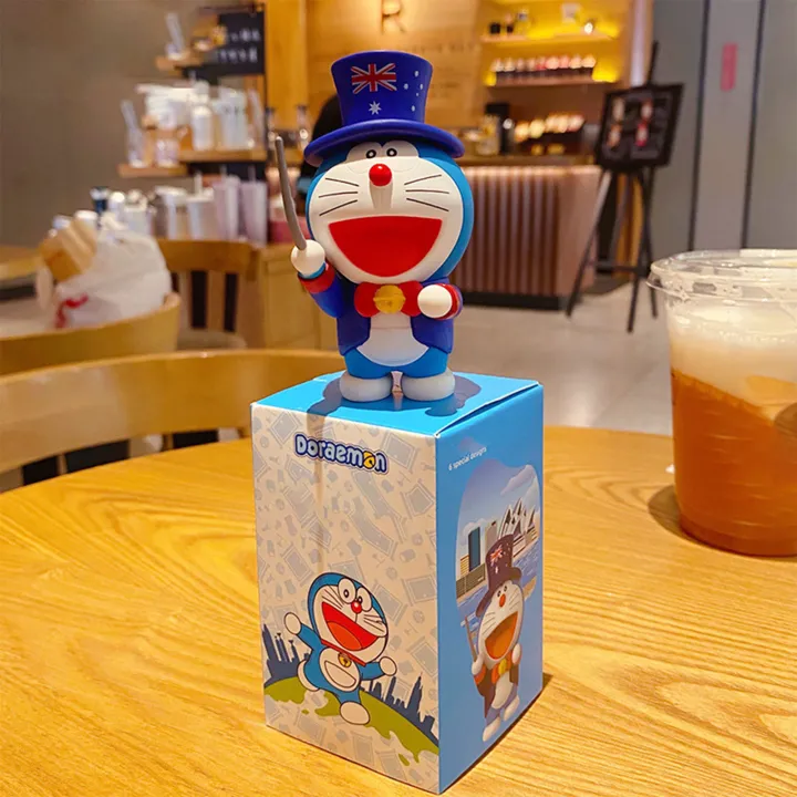 Doraemon Travel around the World Series Toys Desktop Decor Home ...