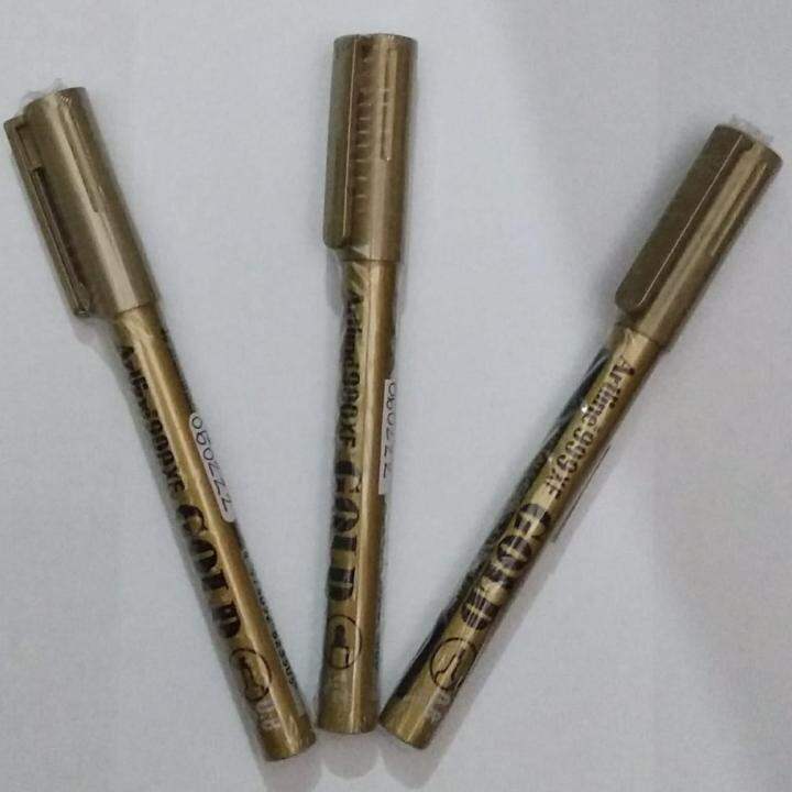 ARTLINE Spidol Kecil Emas atau Perak (1 pc) | Lazada Indonesia