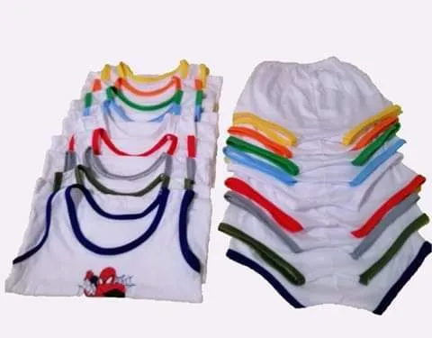 Cotton Terno Sando/Short for Boy/sold per pair | Lazada PH