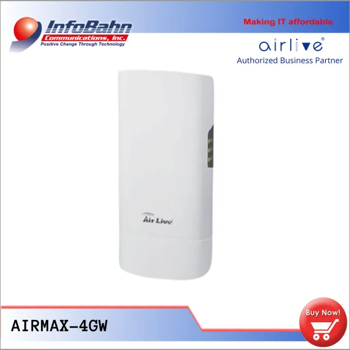 Airlive AirMax4GW: 4G LTE Outdoor Gateway with WiFi (AirMax4GW) | Infobahn | Lazada PH